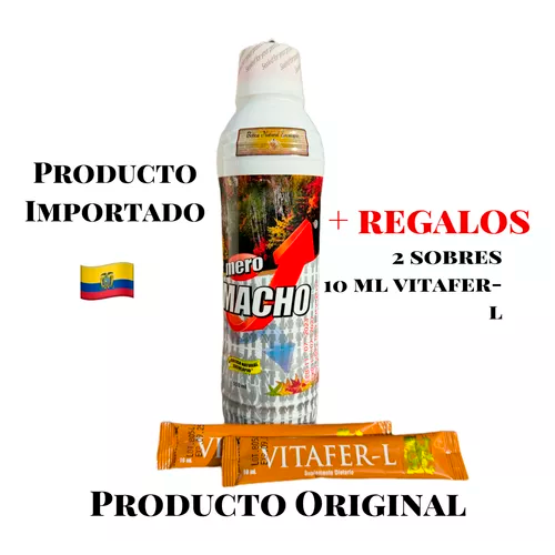 Mero Macho Original Ecuatoriano 2 Unidades + Regalo de Vitafer-L